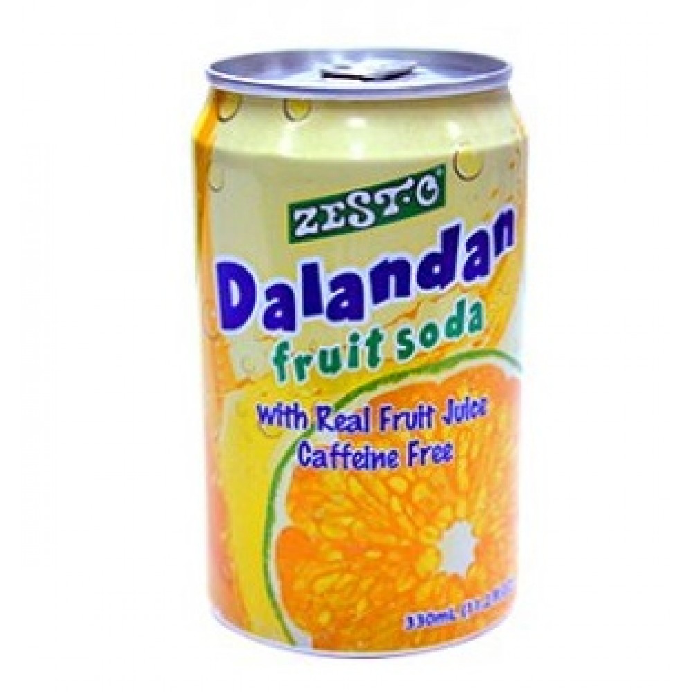 Zest-O Dalandan Fruit Soda 330mL - Masagana Oriental Variety Store